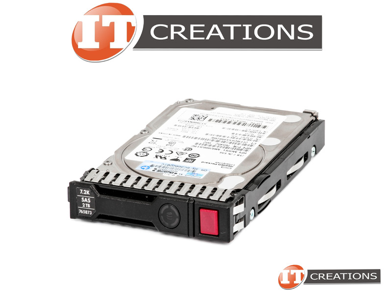 765466-B21 - Refurbished - HP / HPE 2TB 7.2K RPM SAS III 2.5 INCH SMALL ...