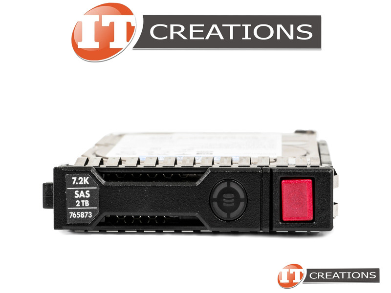 765466-B21 - Refurbished - HP / HPE 2TB 7.2k RPM SAS III 2.5 Inch Small ...
