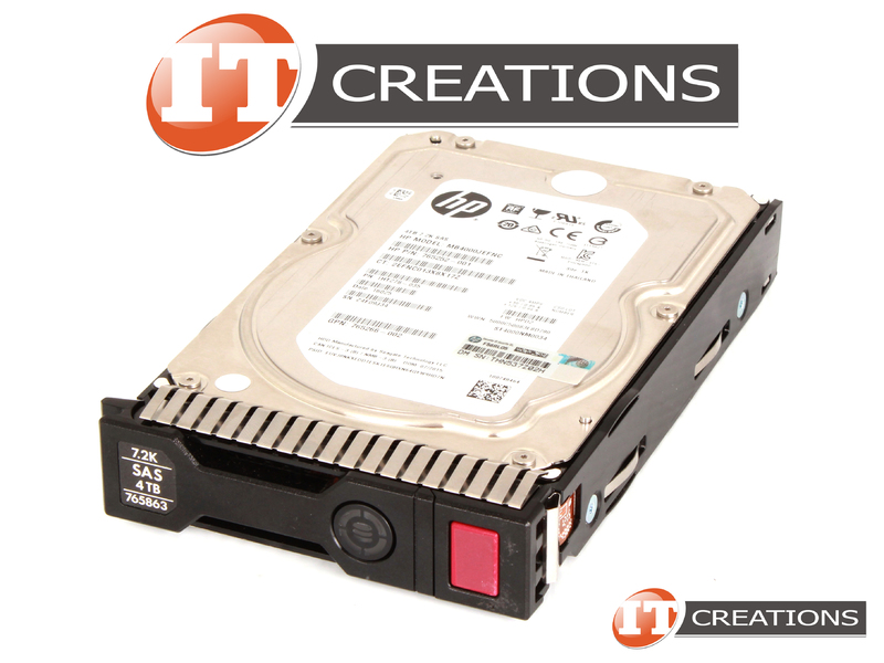 765863-001 - New Other - HP / Seagate 4TB 7.2k RPM SAS III 3.5 Inch ...