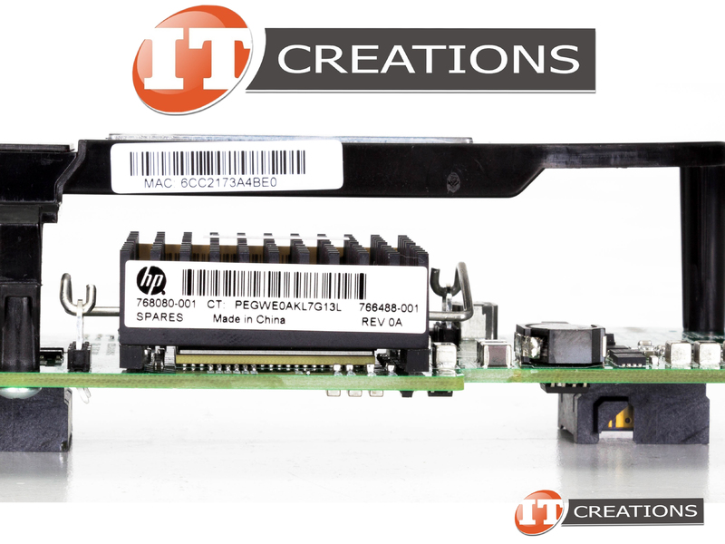 766488-001 HP FLEXFABRIC 536FLB ADAPTER 10GB 2-PORT FLEXIBLELOM FORM ...