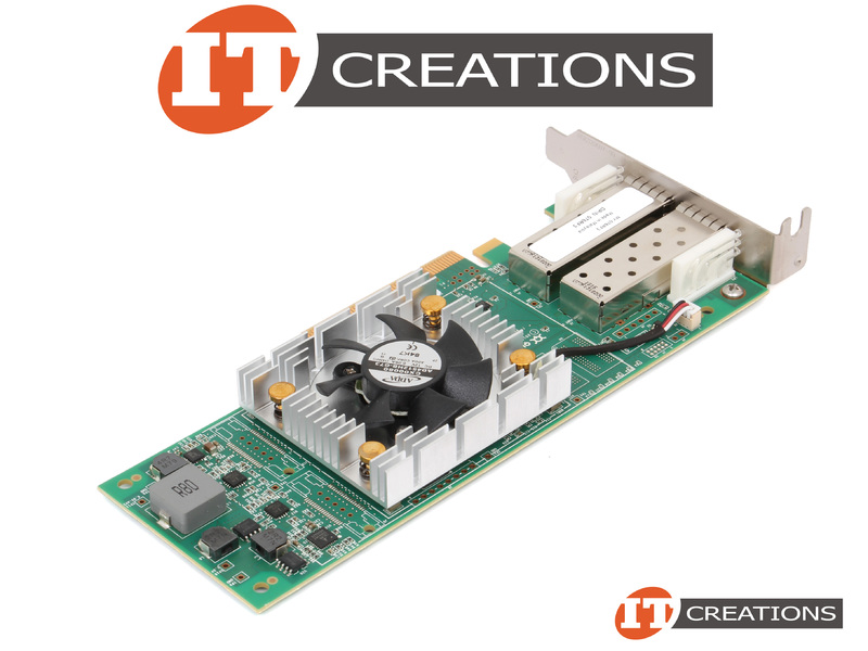76RF3-LOW P DELL / Qlogic Qle2662 HBA V3 16GB Dual Port Sfp+ PCI-E 3.0 X8 Fibre Channel Host BUS ...