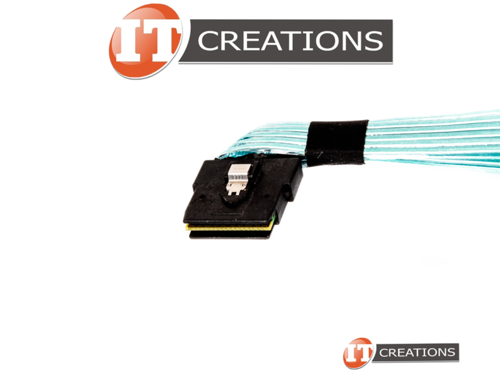 777420-001 HP Double Wide SAS TO X2 Mini SAS Y Split Cable Assembly For ...