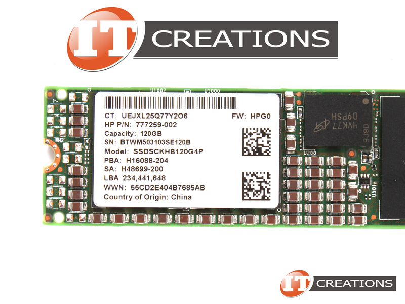 781565-001 - Refurbished - HP 120GB MLC SATA III M.2 2280 Value ...