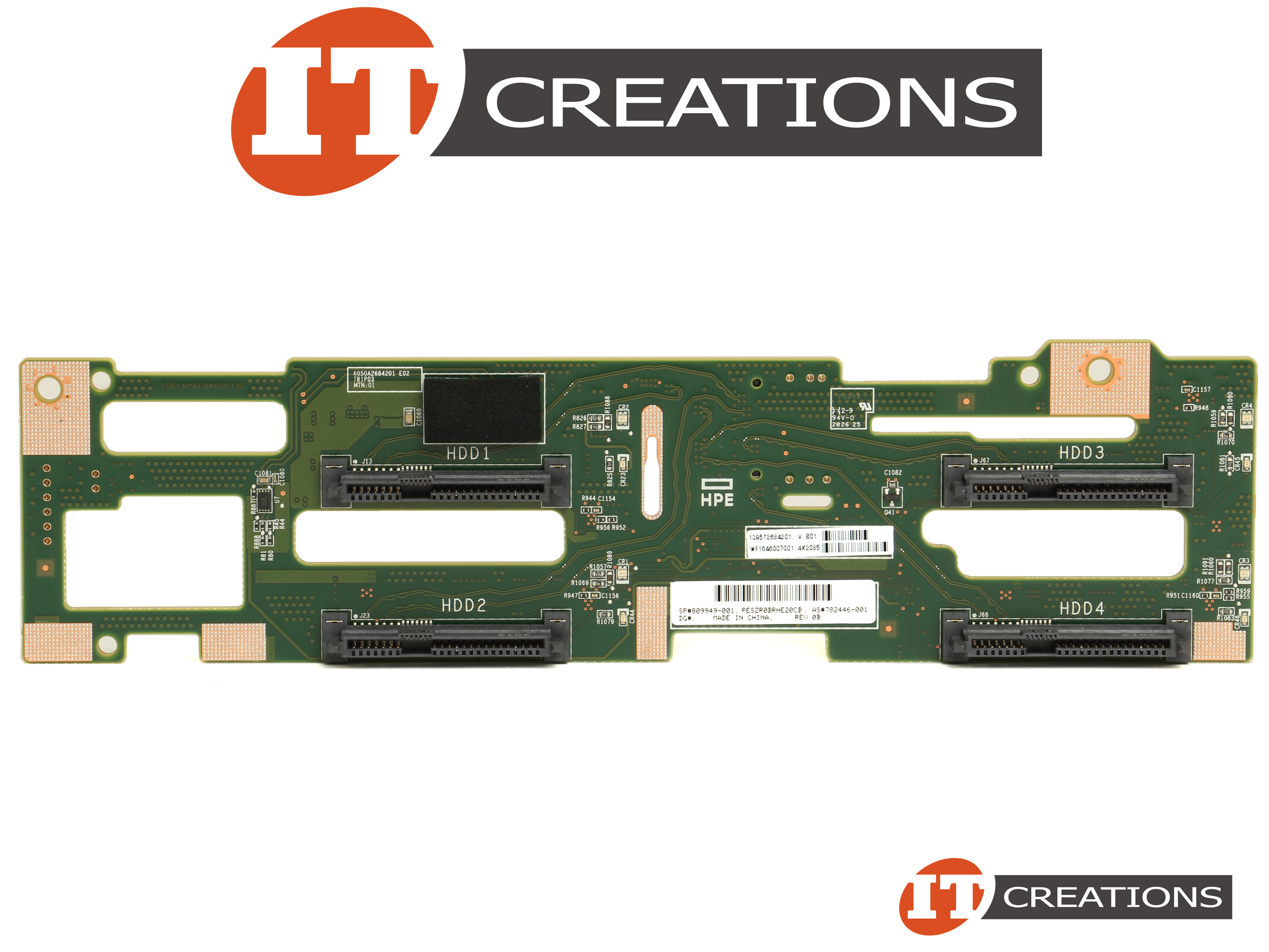 782446-001 HP REAR HARD DRIVE BACKPLANE 3.5 INCH LARGE FORM FACTOR LFF ...