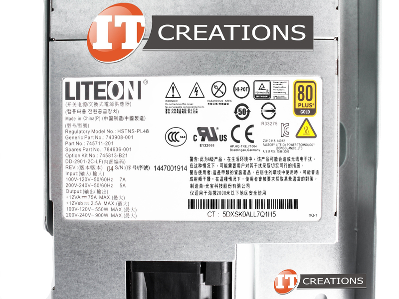 784636-001 HP POWER DISTRIBUTION UNIT ASSEMBLY 900W 80 PLUS GOLD FOR ...