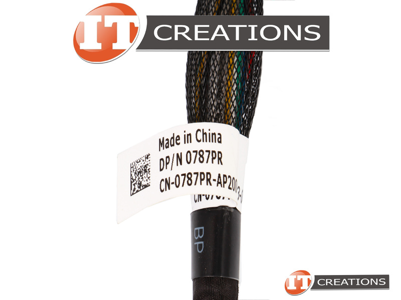 787PR DELL Dual Mini SAS HD Cable For DELL EMC Poweredge R740xd 3.5 LFF ...