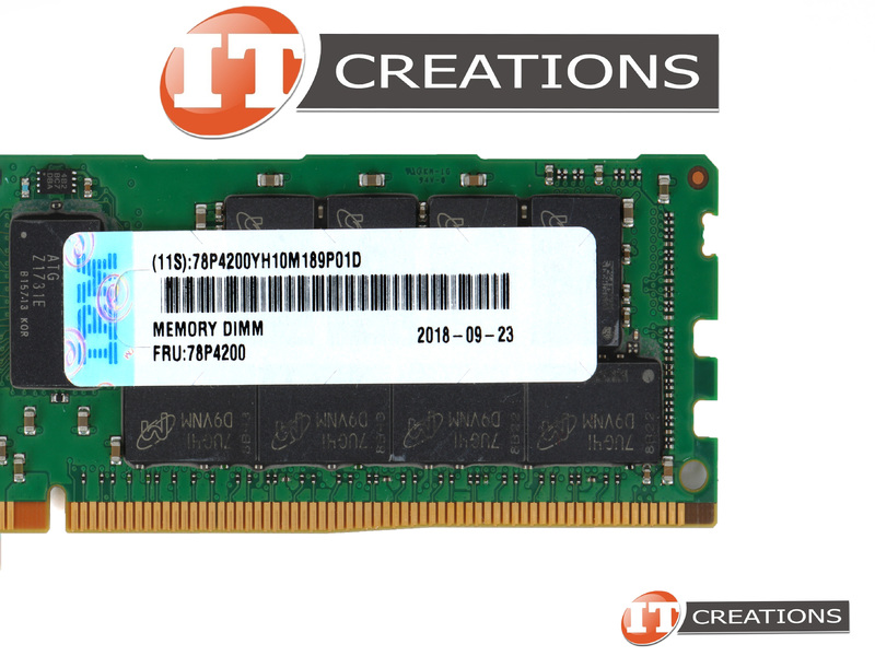 78P4200 IBM / MICRON 128GB PC4-21300 DDR4-2666V-R REGISTERED ECC 2S4RX4 ...