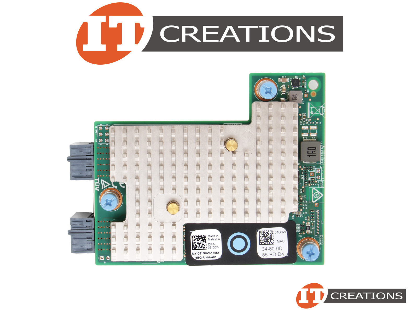 78MYP DELL QL41262 CNA 25GBE DUAL PORT MEZZANINE CARD FOR DELL EMC ...