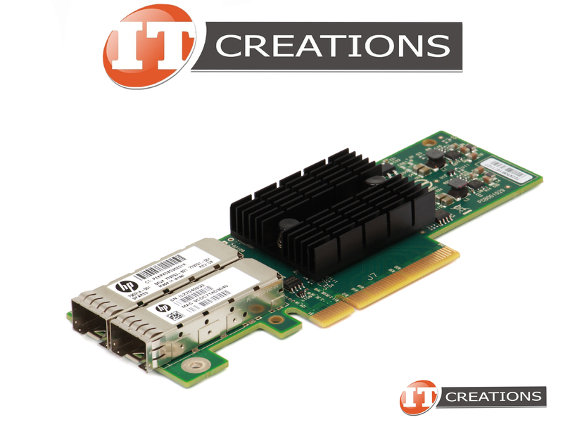 790314-001-NO BRACKET HP 546sfp+ Ethernet Adapter 10GB 2 Port PCI-E 3.0 ...
