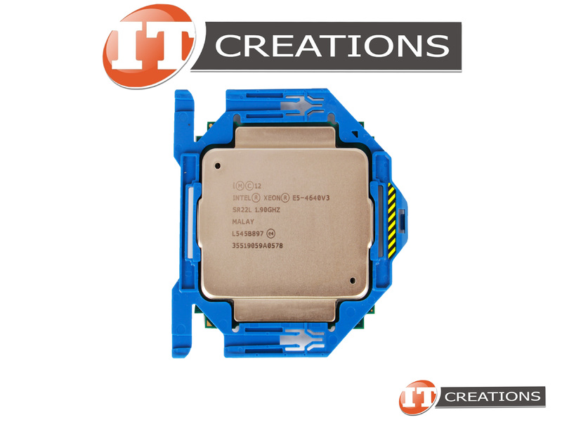 791913-001 HP CPU INTEL XEON 12 CORES PROCESSOR E5-4640V3 1.9GHZ 30MB ...