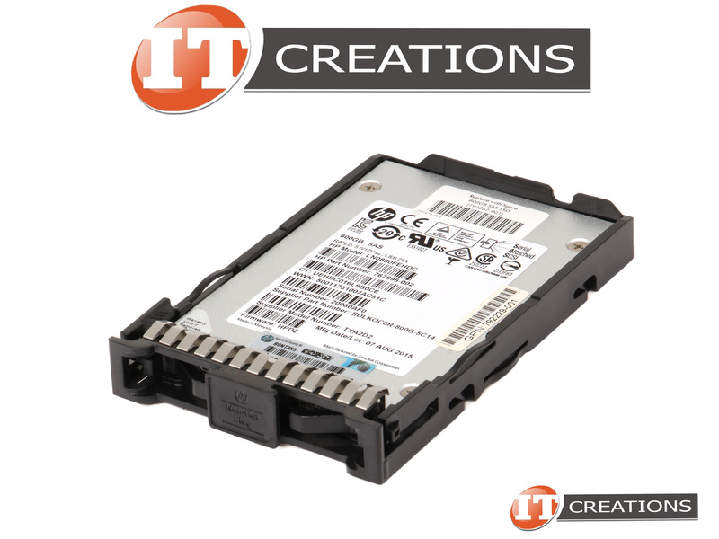 792367-001 - New - HP / SANDISK 800GB MLC SAS 2.5 INCH SMALL FORM ...