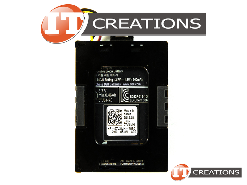 7VJMH DELL PERC BATTERY FOR PERC H710 / H710P CONTROLLER - RECHARGEABLE ...