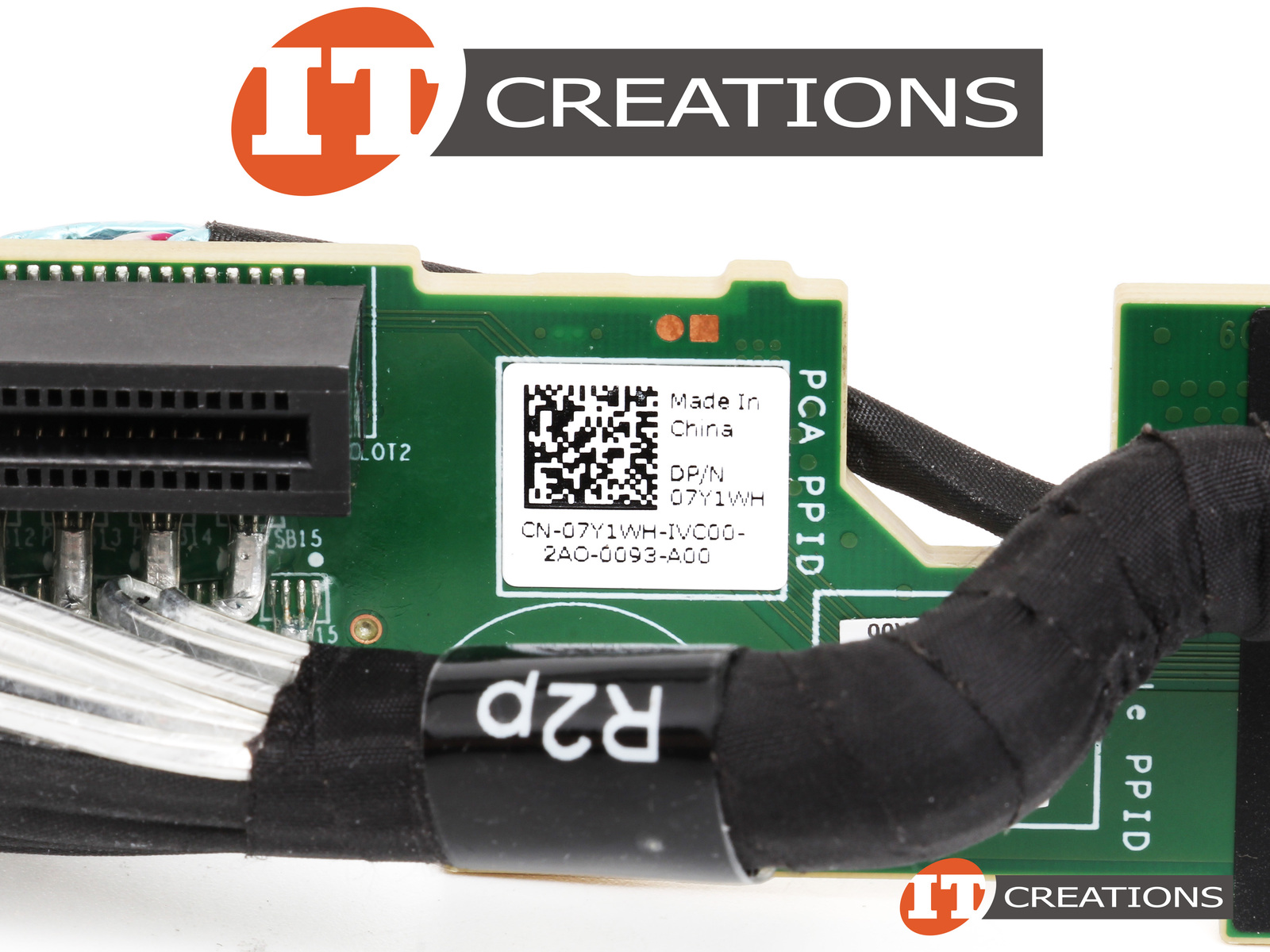 7Y1WH DELL 2X16 RISER2 BOARD AND CABLE ASSEMBLY FOR DELL EMC POWEREDGE ...