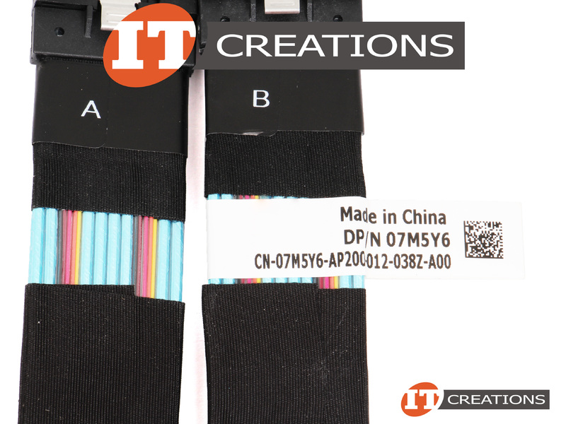 7M5Y6 DELL Dual PCIE NVME Ribbon Cable For DELL EMC Poweredge R740xd 17 ...