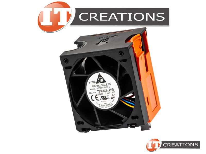 7N6M2-R830 DELL FAN For DELL Poweredge R830 Single Rotor 12vdc 2.00a