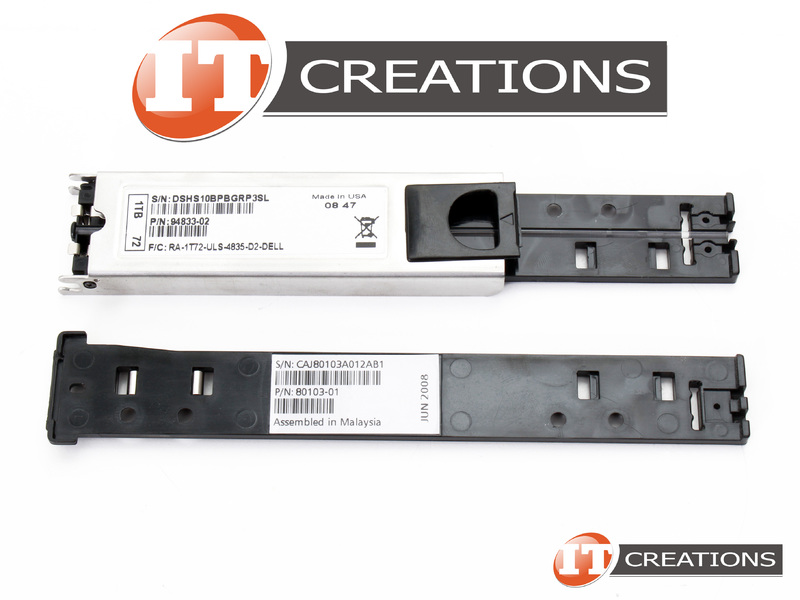 80104-02 DELL Hard Drive Tray / Caddy 3.5 Inch Large Form Factor LFF ...