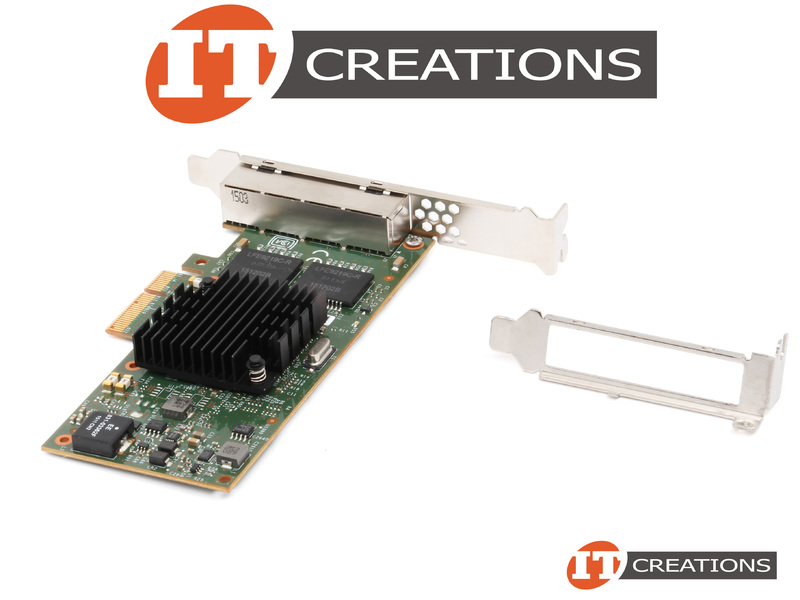 811546-B21 HP / HPE ETHERNET 366T NIC 1GB 4 PORT PCI-E 2.1 X4 NETWORK ...
