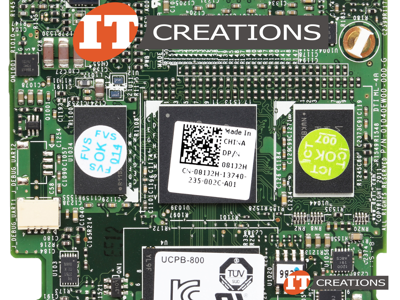 81J2H DELL Perc H710p Mini Blade 6gb/s SAS Eight Port 1GB NV Raid ...