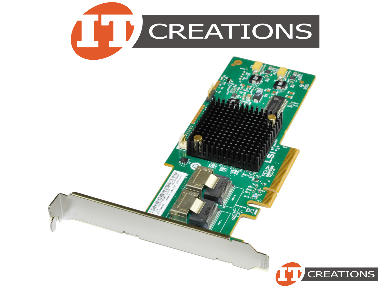 81Y4449-HIGH P IBM Serveraid M1115 Adapter / LSI 9240-8I 6gb/s PCI-E 2. ...