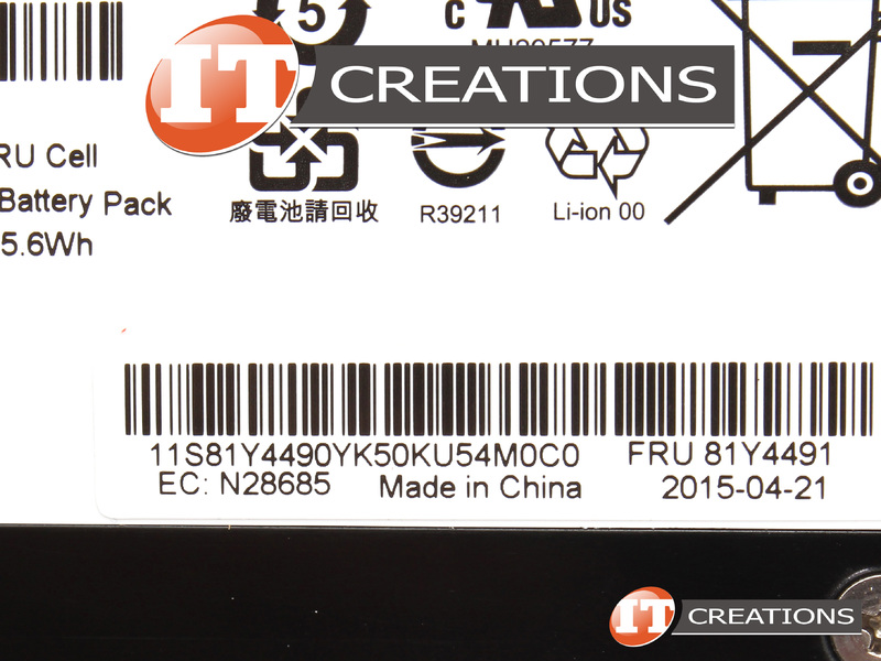 81Y4490 IBM / LSI BATTERY BAT1S1P-A FOR SEVERAID M5100 SERIES