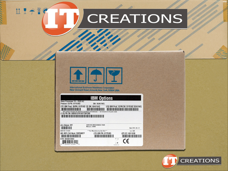 81Y5144-RETAIL - Retail - IBM CPU KIT INTEL XEON 6 CORE PROCESSOR E5 ...