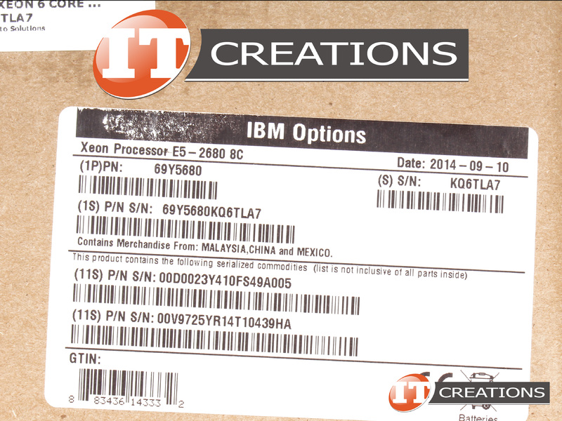 81Y7389-RETAIL - Retail - IBM CPU KIT INTEL XEON 8 CORE PROCESSOR E5 ...