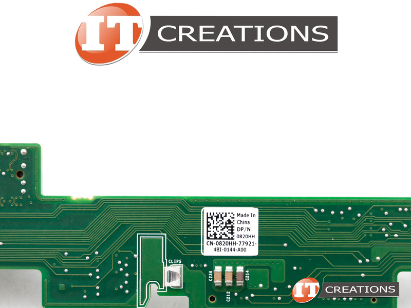 820HH DELL HARD DRIVE BACKPLANE 3.5 INCH LARGE FORM FACTOR LFF 4 BAY ...