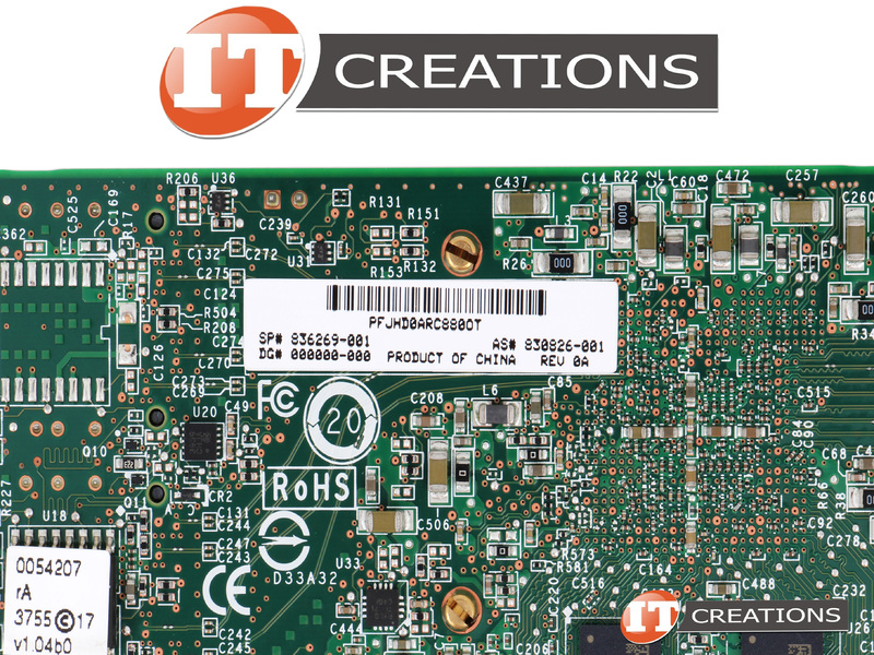 830826-001-HIGH P HP / HPE Smart Array P408i-P SR 12gb/s SAS Eight Port ...