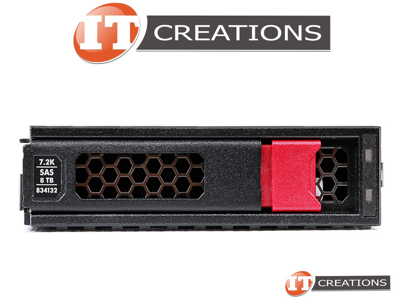 834031-B21 - New Other - HP / HPE 8TB 7.2k RPM SAS III 3.5 Inch Large ...