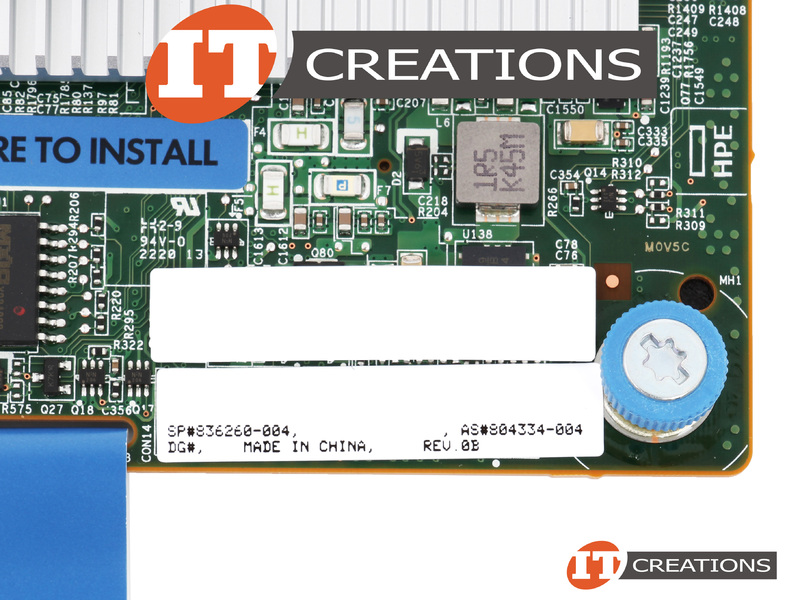 836260-004 HP SMART ARRAY P408I-A SR 12GB/S SAS 8 LANE 2GB FBWC TYPE A ...