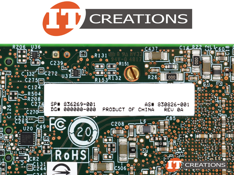 836269-001-LOW P HP SMART ARRAY P408I-P SR 12GB/S SAS / 6GB/S SATA PCI ...