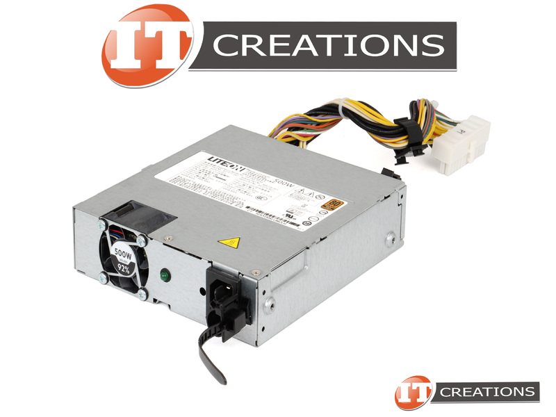 837071-001 HP Power Supply 500w Input 100-240v 6.5-3.2a 50-60hz 80 Plus ...