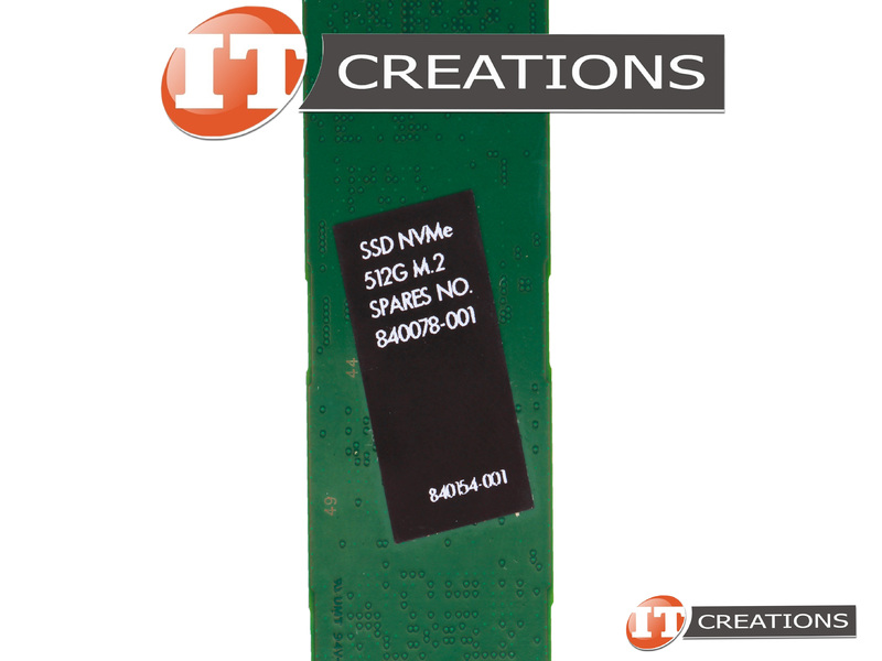 840078-001 - Refurbished - HP 512GB MLC PCIE GEN3 X4 NVME M.2 2280 ...