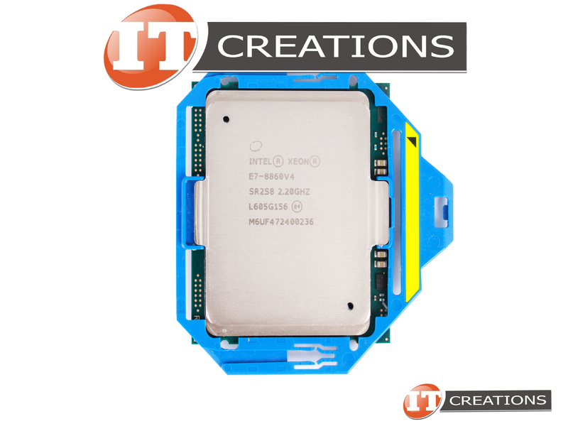 845012-001 HP CPU INTEL XEON 18 CORE PROCESSOR E7-8860V4 2.2GHZ 45MB ...