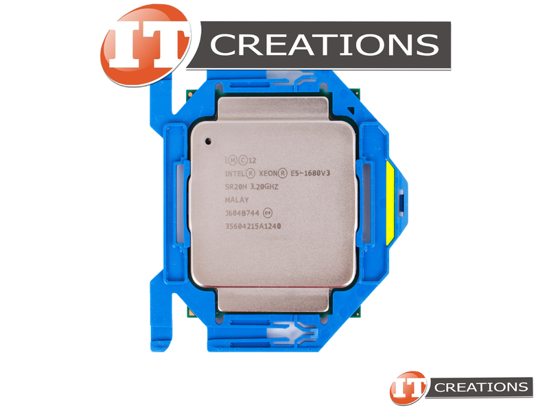 846824-001 HP CPU INTEL XEON 8 CORE PROCESSOR E5-1680V3 3.2GHZ 20MB ...