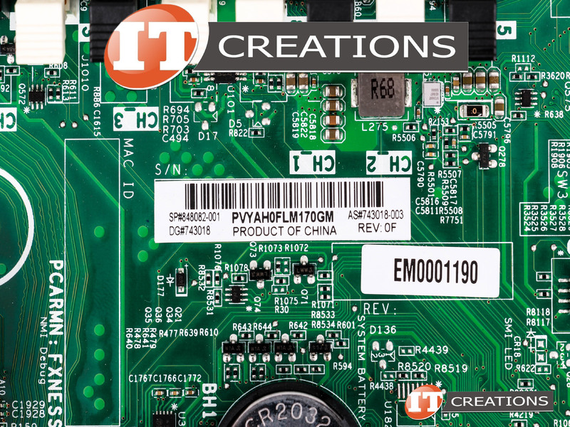 848082-001 HP Motherboard For HPE Proliant Dl160 G9 / Dl180 G9 ( Gen9 ...