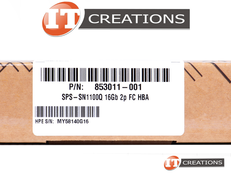 853011-001-RETAIL - Retail - HP STOREFABRIC SN1100Q HBA 16GB/S PCI- 3.0 ...