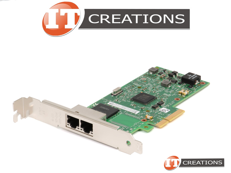 854884-003-HIGH P HP / Intel I350-T2 1gbe Dual Port PCI-E 2.1 X4 5.0gt/s Ethernet Server Adapter ...