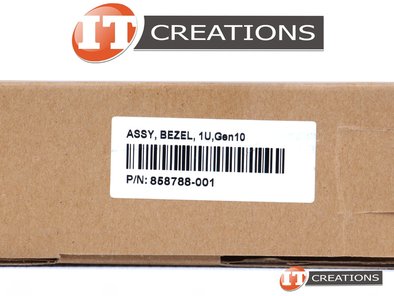 858788-001 - Refurbished - HP ENTERPRISE 1U SECURITY BEZEL FOR HPE ...