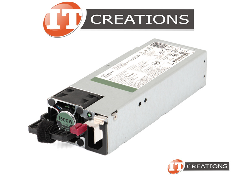 863373-001 HP Power Supply 1600w AC Input 200-240v 8.7a 50-60hz 80 Plus ...