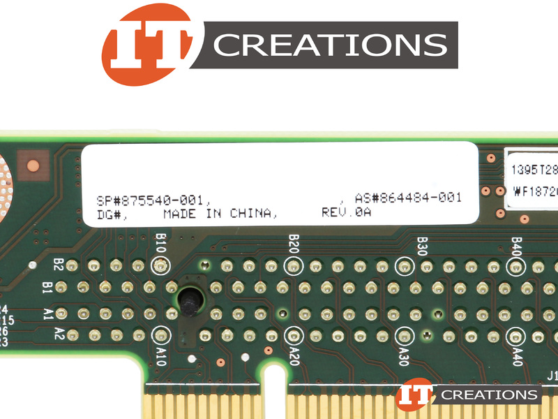 864484-001 HP SECONDARY RISER BOARD FOR HPE PROLIANT DL360 G10 ( GEN10 ...