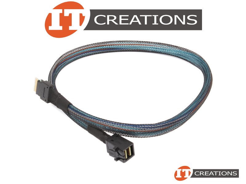 8654-8643-50 Slimline SAS TO Mini SAS HD 50cm Cable 19.5 Inch SFF-8654 ...