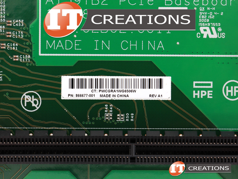 866677-001 HP RISER BOARD FOR HPE EDGELINE EL1000 SYSTEM - PCIE ...