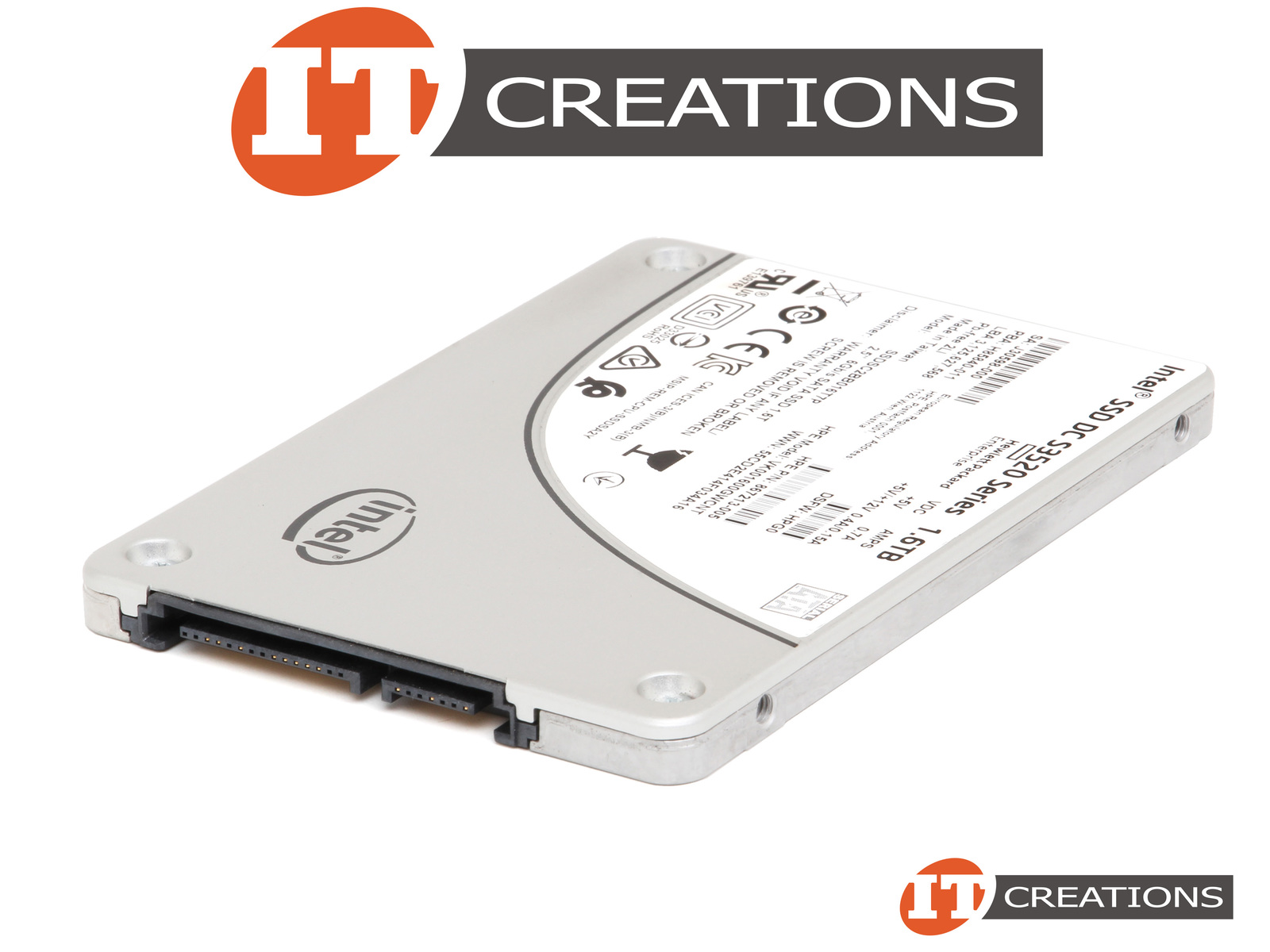 867213-005 - New Other - HP / HPE 1.6TB MLC SATA III 2.5 Inch Small ...