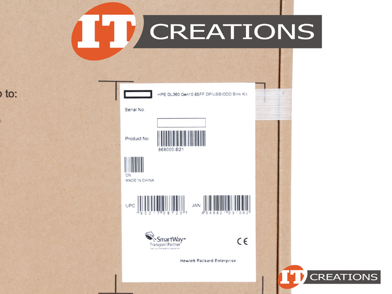 868000-B21-RETAIL - Retail - HPE Dl360 Gen10 8sff DP / USB / ODD Blank ...