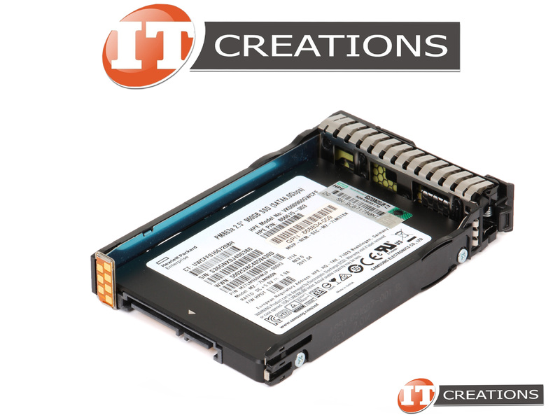 868928-001 - Refurbished - HP / HPE 960GB MLC SATA III 2.5 INCH SMALL ...
