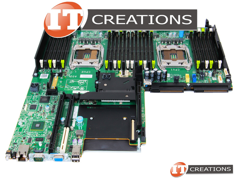 86D43 DELL MOTHERBOARD FOR DELL POWEREDGE R630 - SYSTEM BOARD ( 2 ) TWO ...