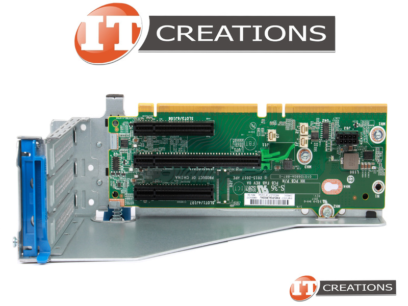 870548-B21 HP PCIE Riser Card Assembly KIT 2X8 X16 For HPE Proliant ...