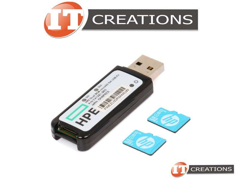 870891-001 HP Dual 8GB Micro SD Enterprise Midline USB KIT G9 ( Gen9 ...