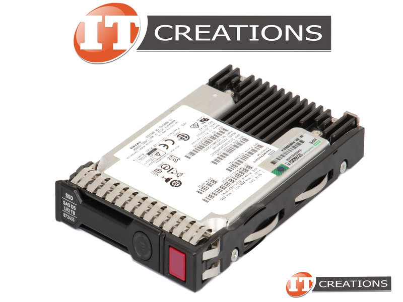 872433-001 - Refurbished - HP / HPE 1.92TB MLC SAS III 2.5 SMALL FORM ...